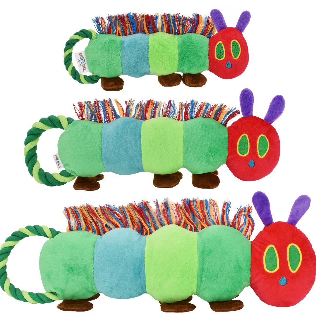 Multipet Eric Carle Very Hungry Caterpillar Rope Tugs – Pet Supplies