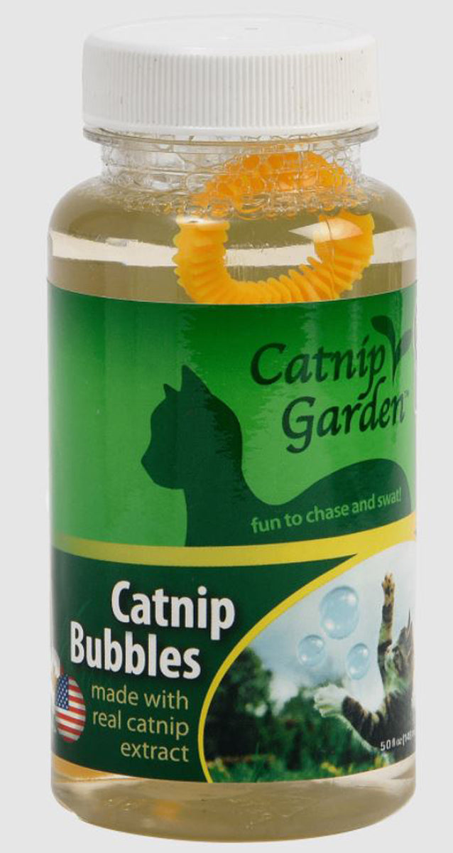 Multipet Catnip Garden 5oz. Bubbles – Pet Supplies