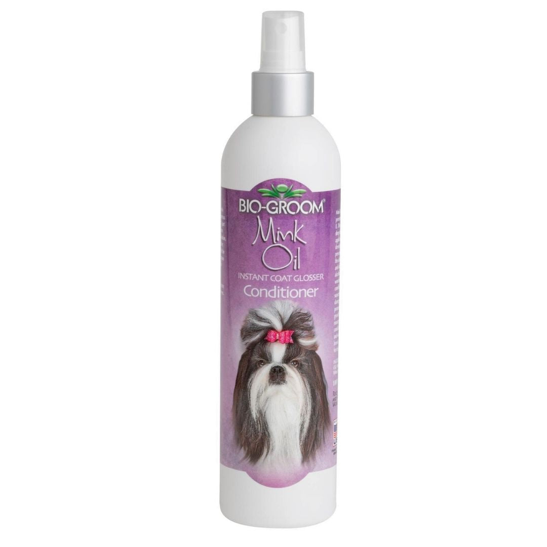 Bio Groom Mink Oil Conditioner Spray 12 fl. oz – Pet Supplies