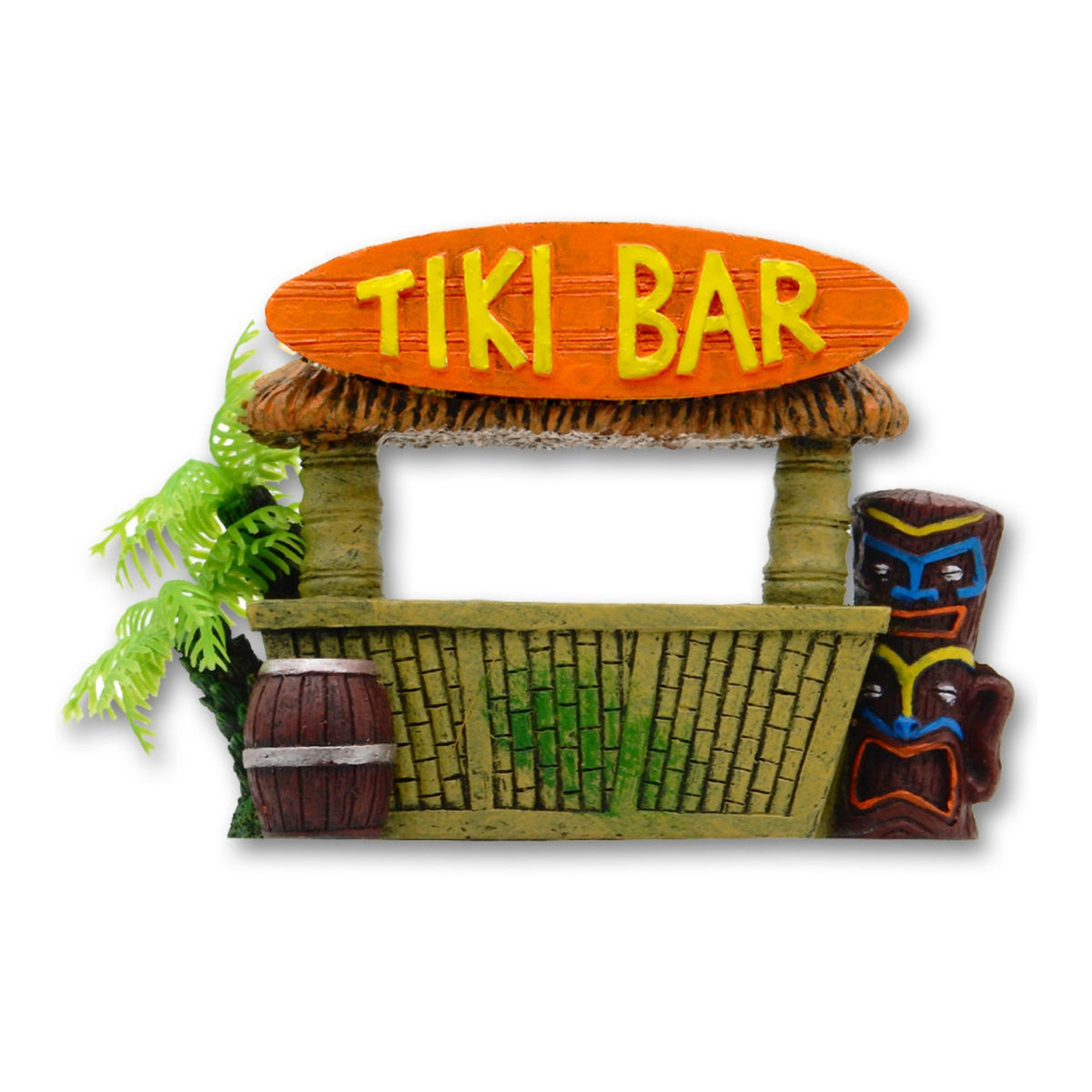 Blue Ribbon Pet Products Exotic Environments Tiki Bar w/Palm Tree ...
