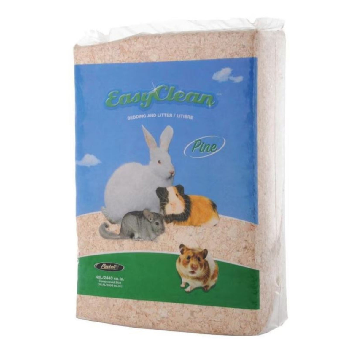 Easy Clean Pine Bedding 40 L \Small Animal Bedding – Pet Supplies