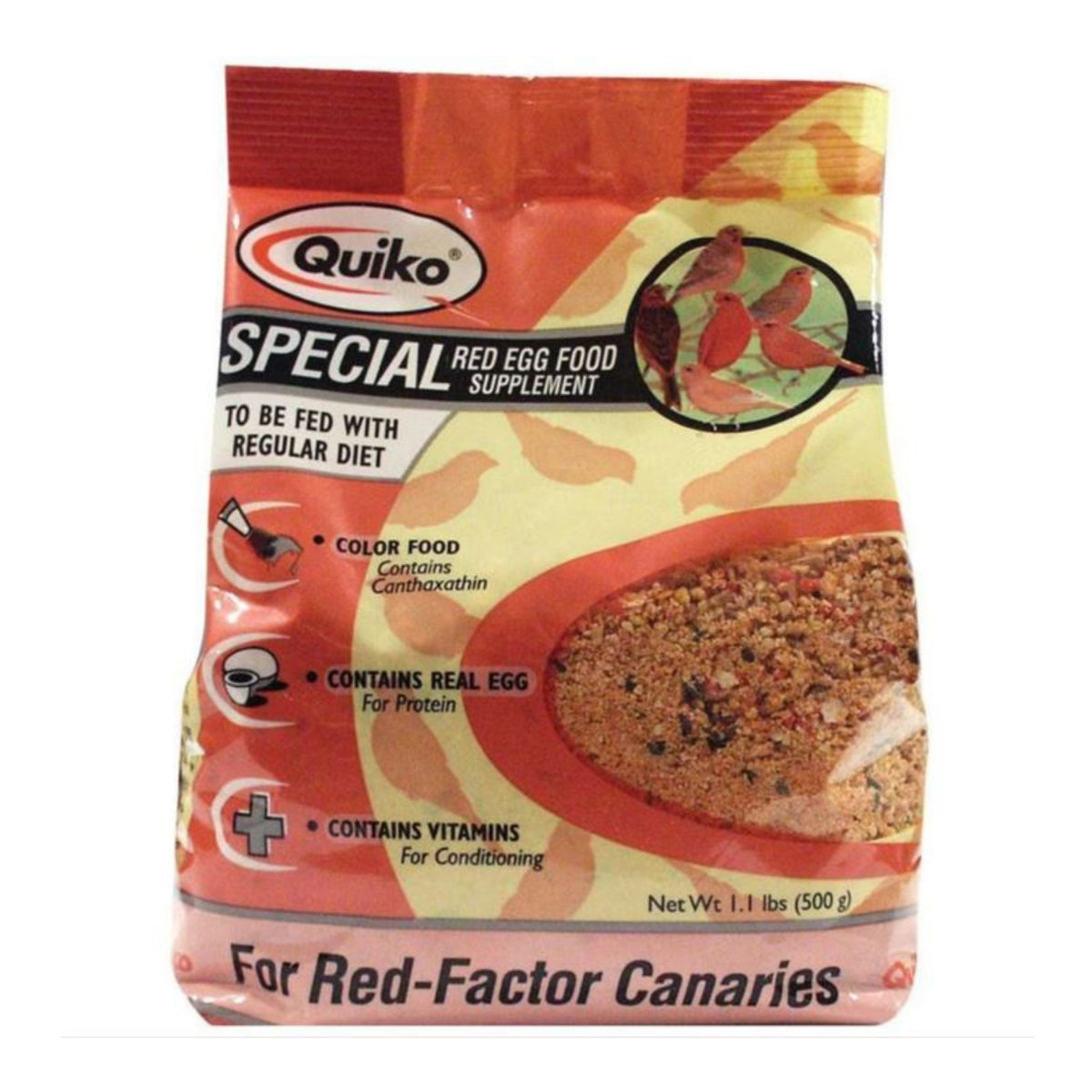 Quiko Special Red Egg Food Supplement 1.1 Lb – Pet Supplies