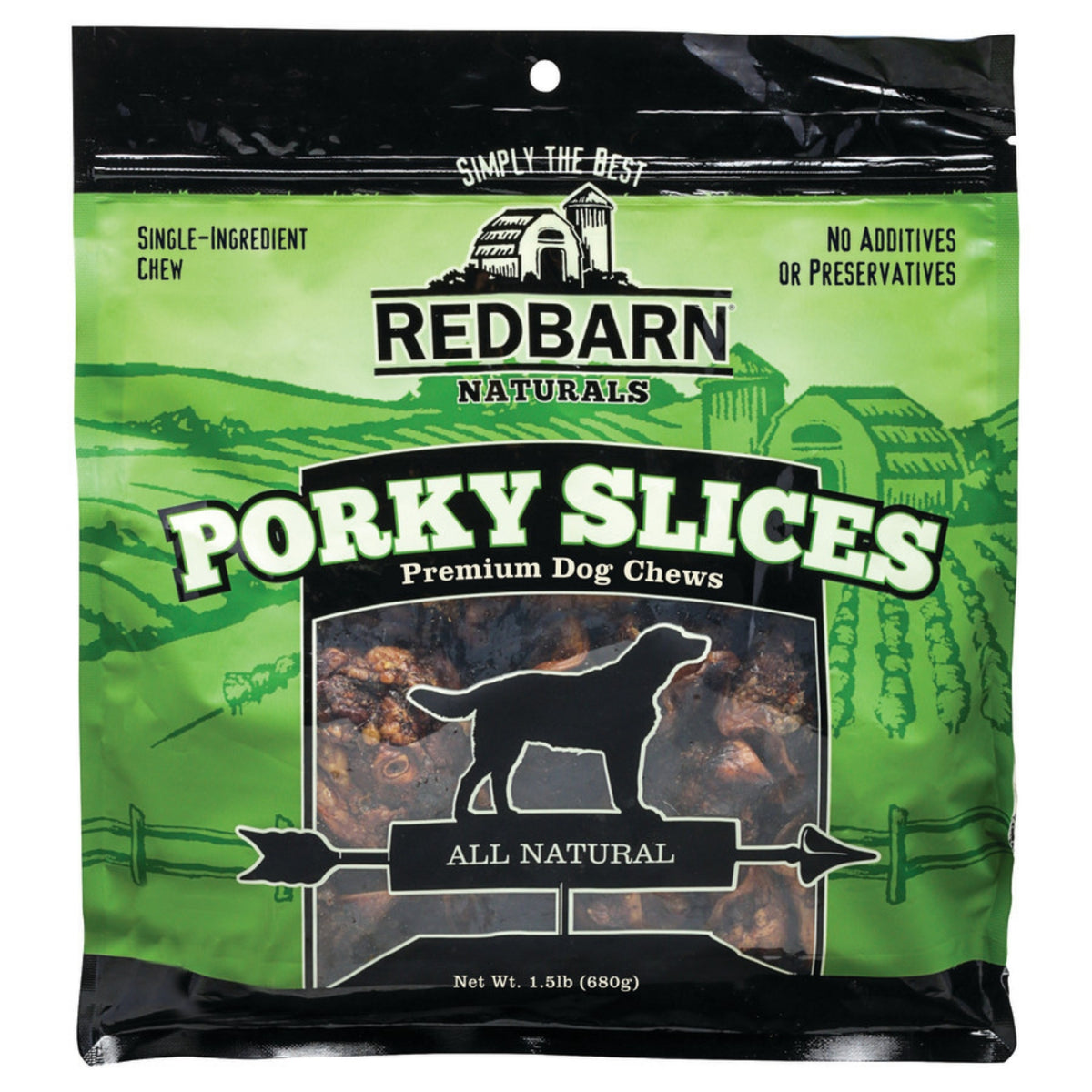 Redbarn Pet Products Porky Slices Dog Treat 1ea/1.5 lb – Pet Supplies
