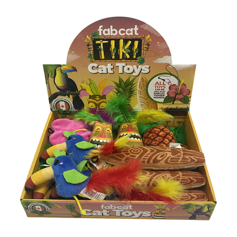 Fabcat Tiki 25Pc Display – Pet Supplies