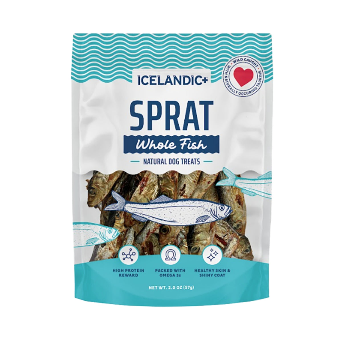 Icelandic Dog Sprats Whole Fish 2oz. – Pet DropShipper