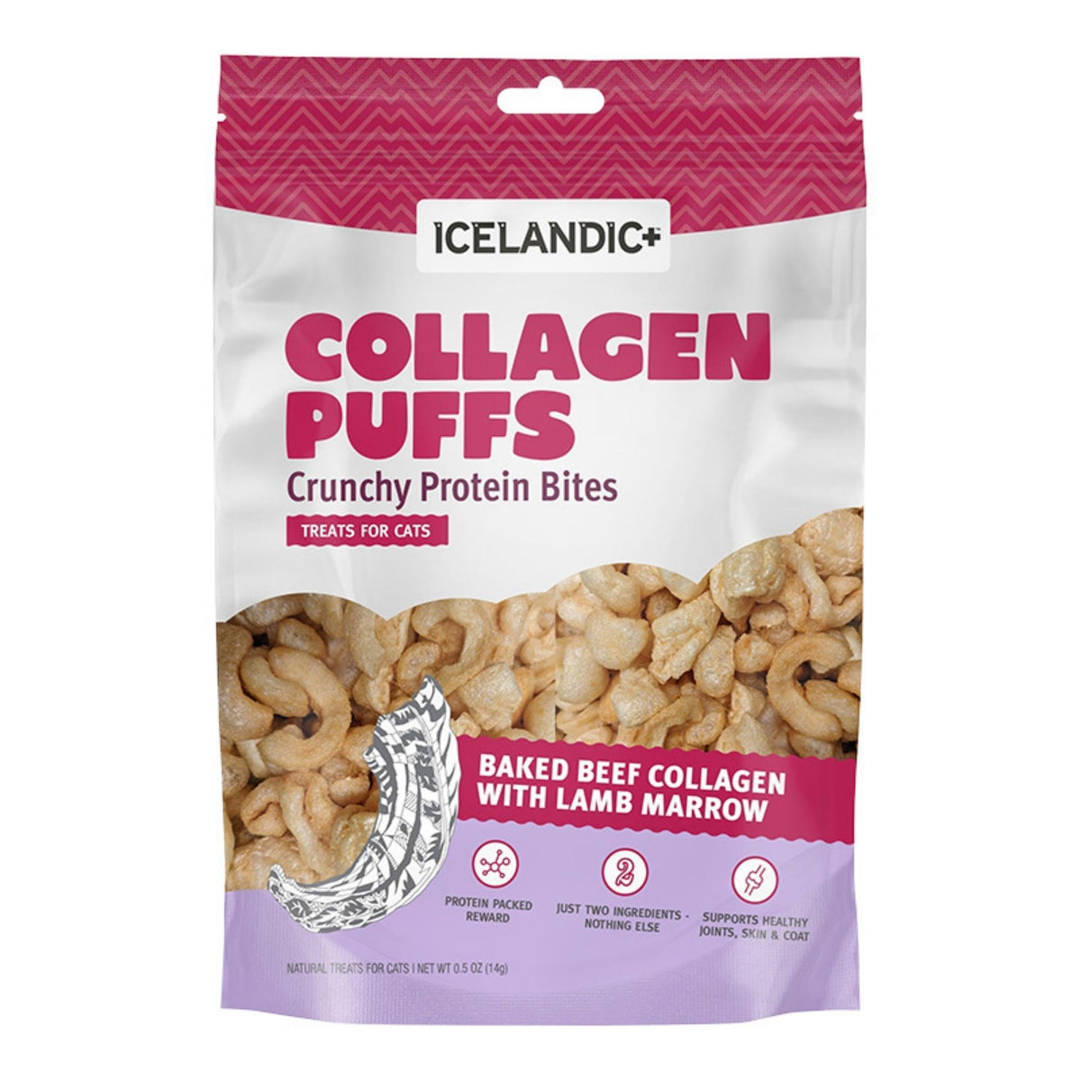Icelandic Cat Beef Collagen Puffs With Marrow 0.5oz. – PDS