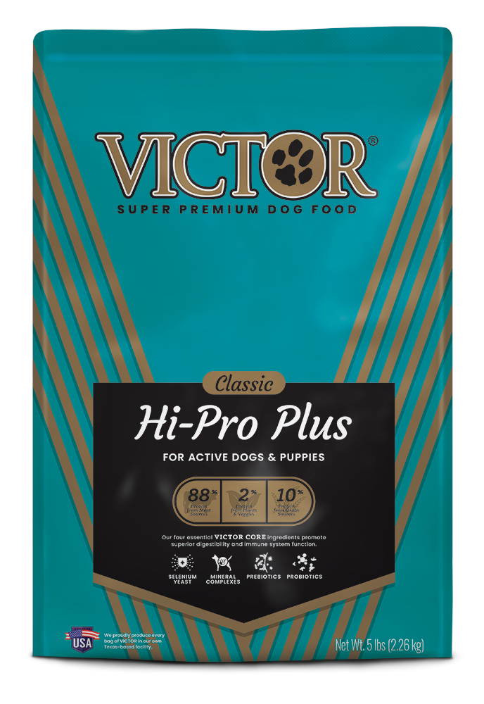 Victor Super Premium Dog Food Classic Hi-Pro Plus Dry Dog Food Beef 5l ...