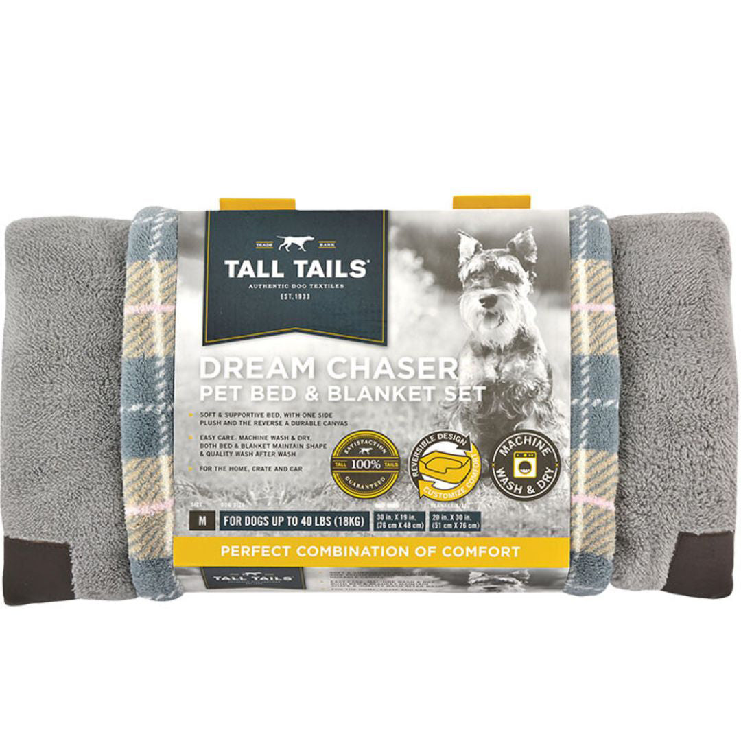 Tall Tails Dog Cabin Comfort Dream Bed Blanket Tan Medium – Pet Supplies