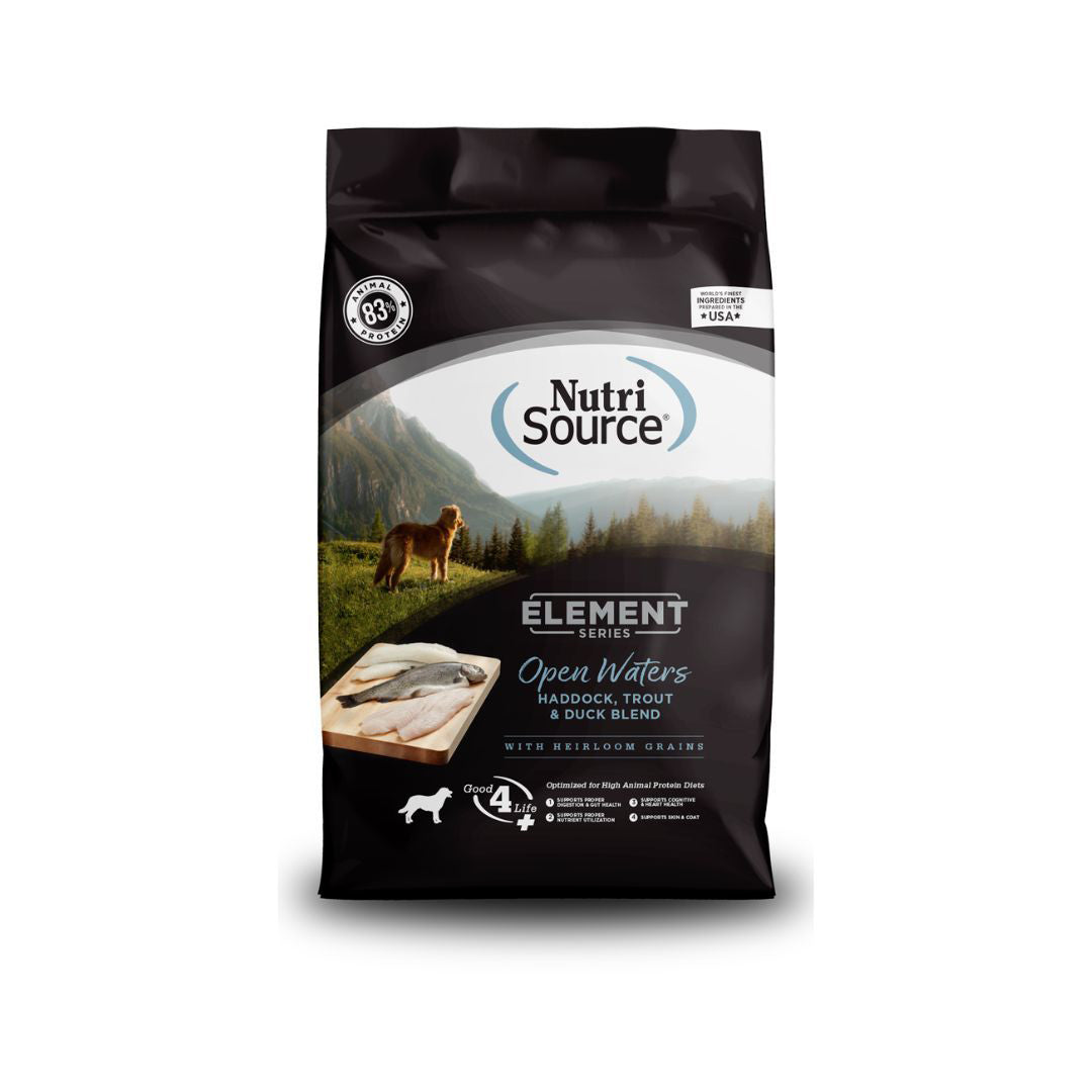 Nutrisource Dog Element Series Open Waters 24Lb – Pet Supplies