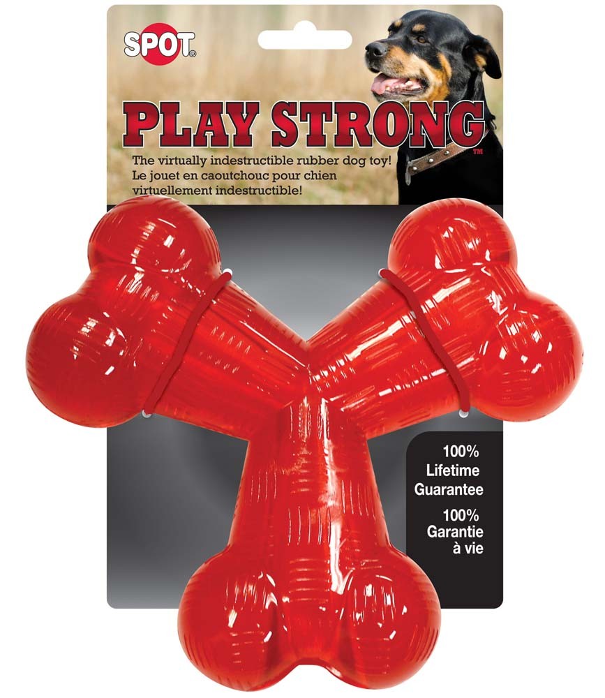 Spot Play Strong Dog Toy Trident 1ea/6 in – Pet Supplies