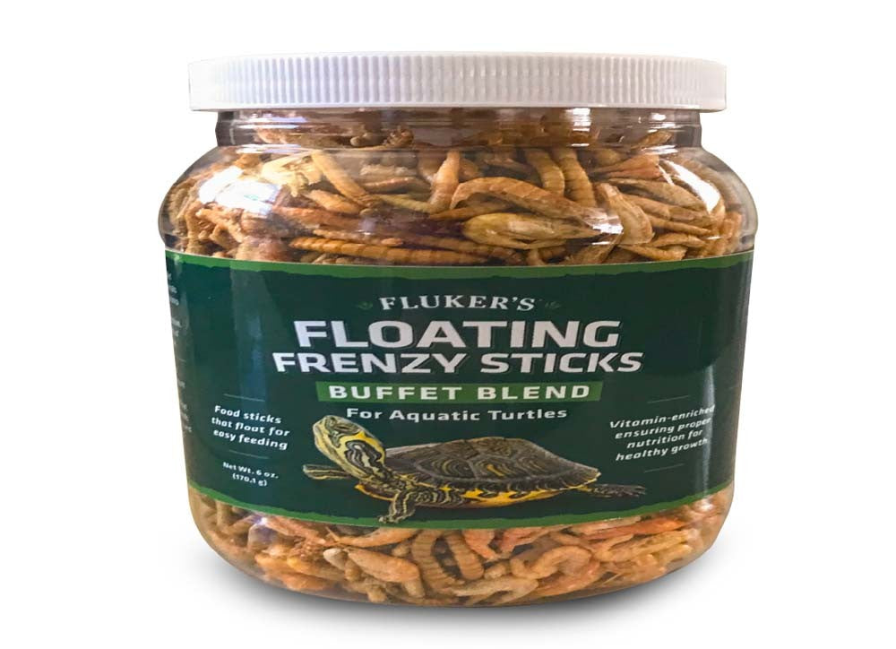 Fluker's Buffet Blend Aquatic Turtles Floating Frenzy Sticks Freeze Dr ...