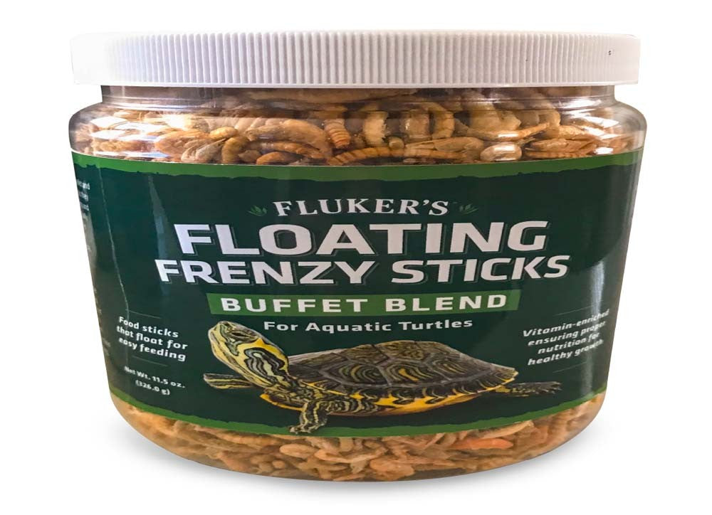 Fluker's Buffet Blend Aquatic Turtles Floating Frenzy Sticks Freeze Dr ...