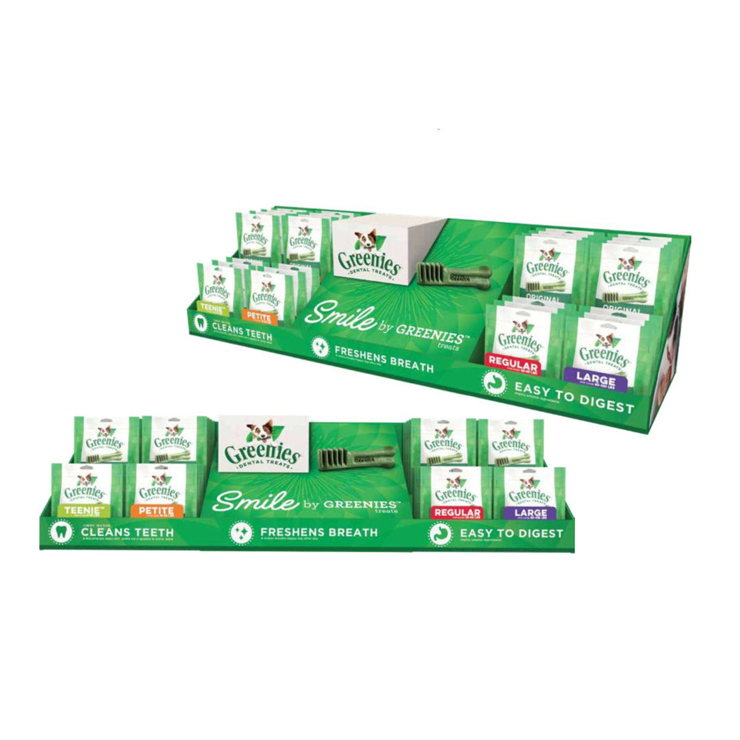 Greenies Original Dog Dental Treat Display Assorted 1ea/28Pc – Pet Supplies