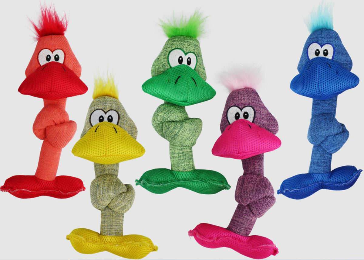 Multipet Knotted Dog Toy Ducks Assorted 1ea/11 in – PDS