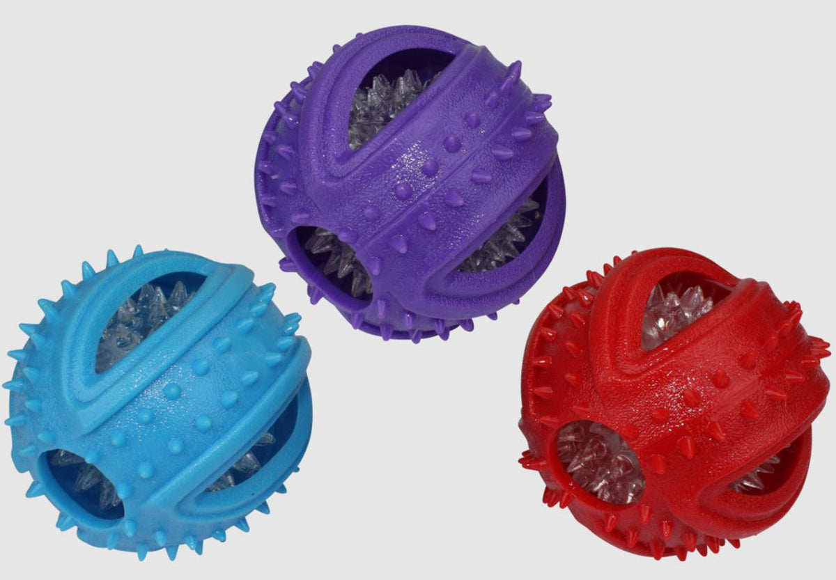 Multipet Doglucent Tpr Outer Ring W/ Inner Ball (Assorted) 3 Inch – Pet ...